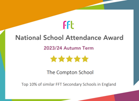 National School Attendance Award - News - The Compton School